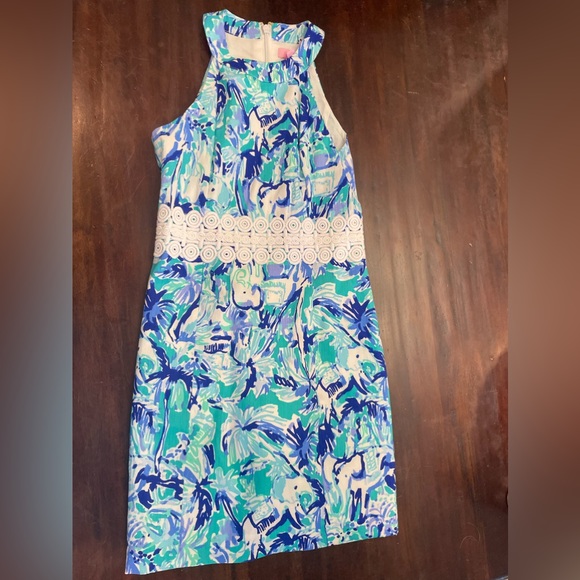 Lilly Pulitzer | Dresses | Lily Pulitzer Blue Dress | Poshmark